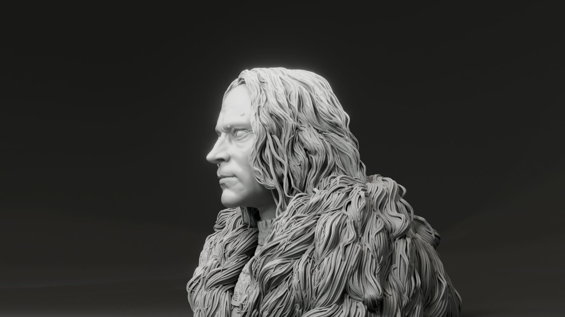 Brad Dourif - Grima Wormtongue - The Lord Of The Rings 3D model 3D ...