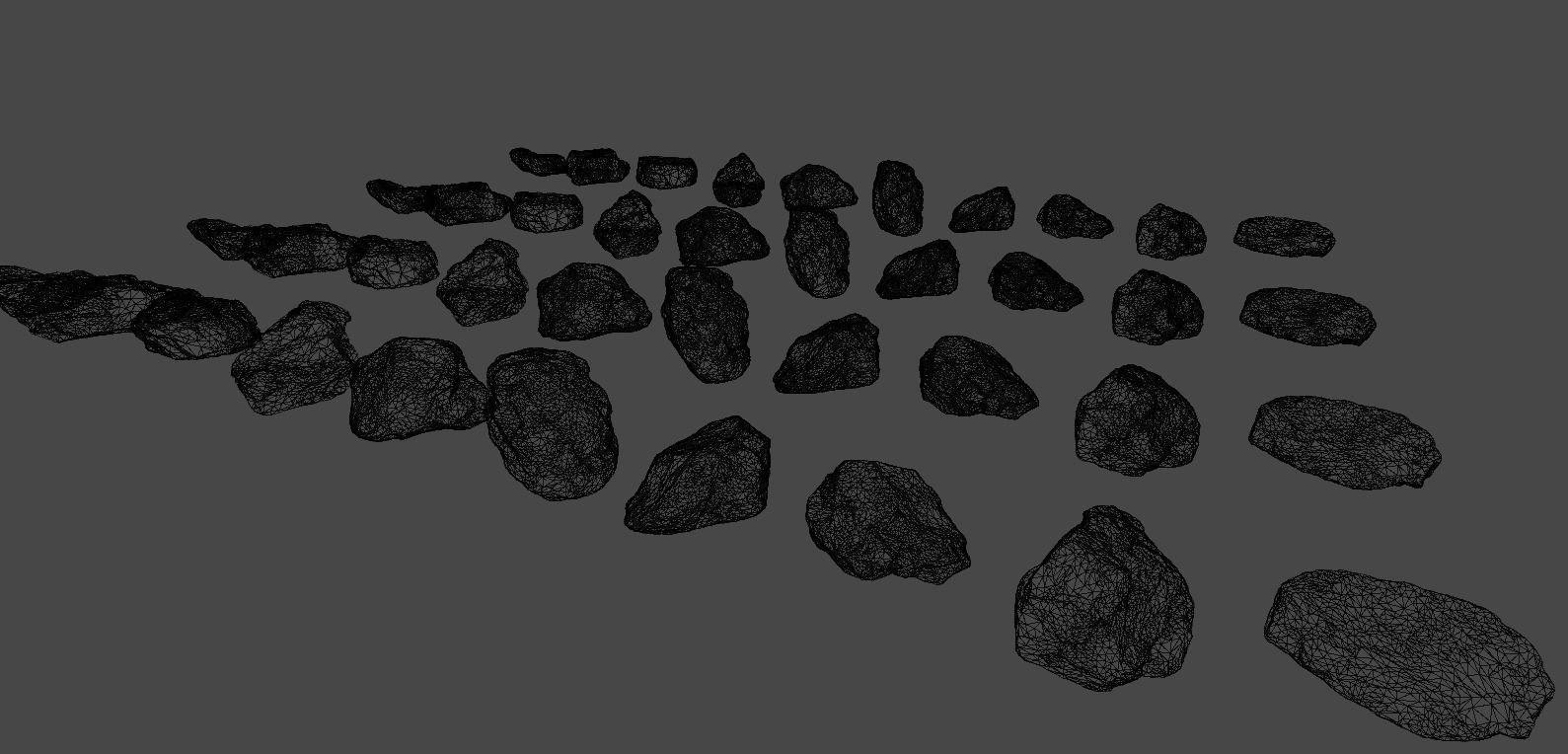3D model Scanned Rocks Collection 01 VR / AR / low-poly | CGTrader