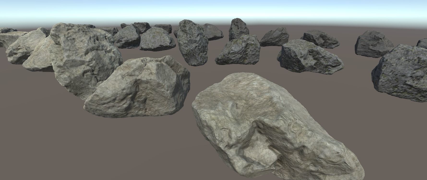 3D model Scanned Rocks Collection 01 VR / AR / low-poly | CGTrader