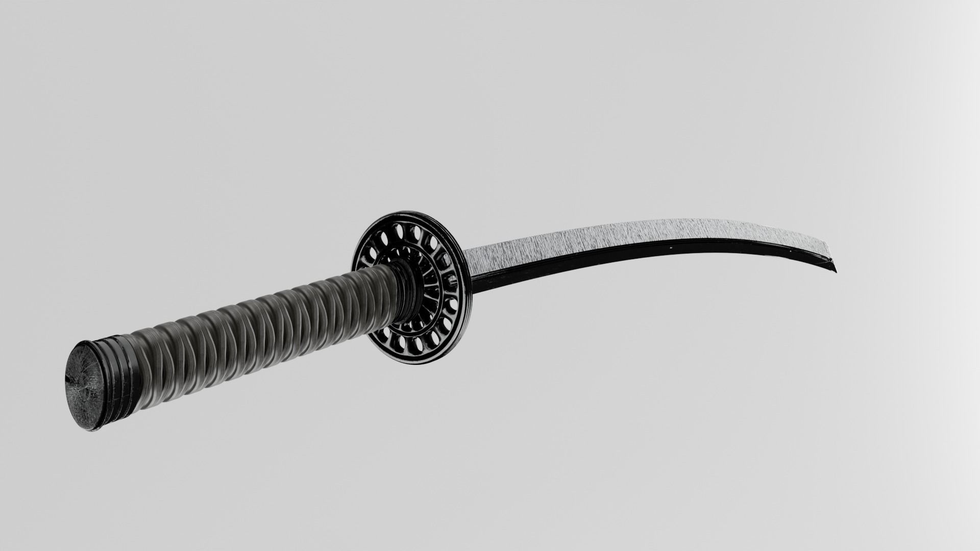 Dark Katana 4K free VR / AR / low-poly 3D model | CGTrader