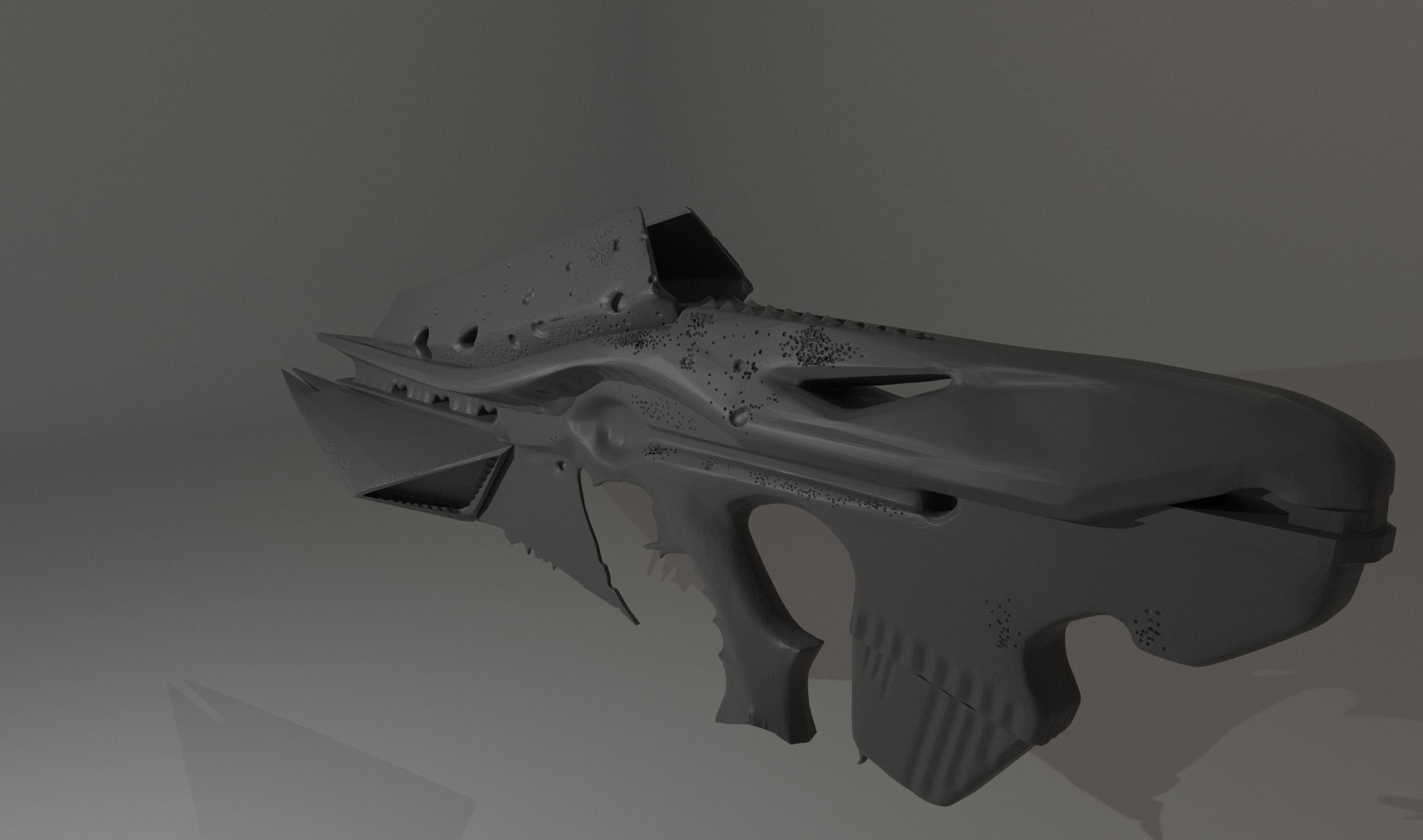 Necrochasm High Detail Life Size 3D Model From Destiny 3D model 3D ...