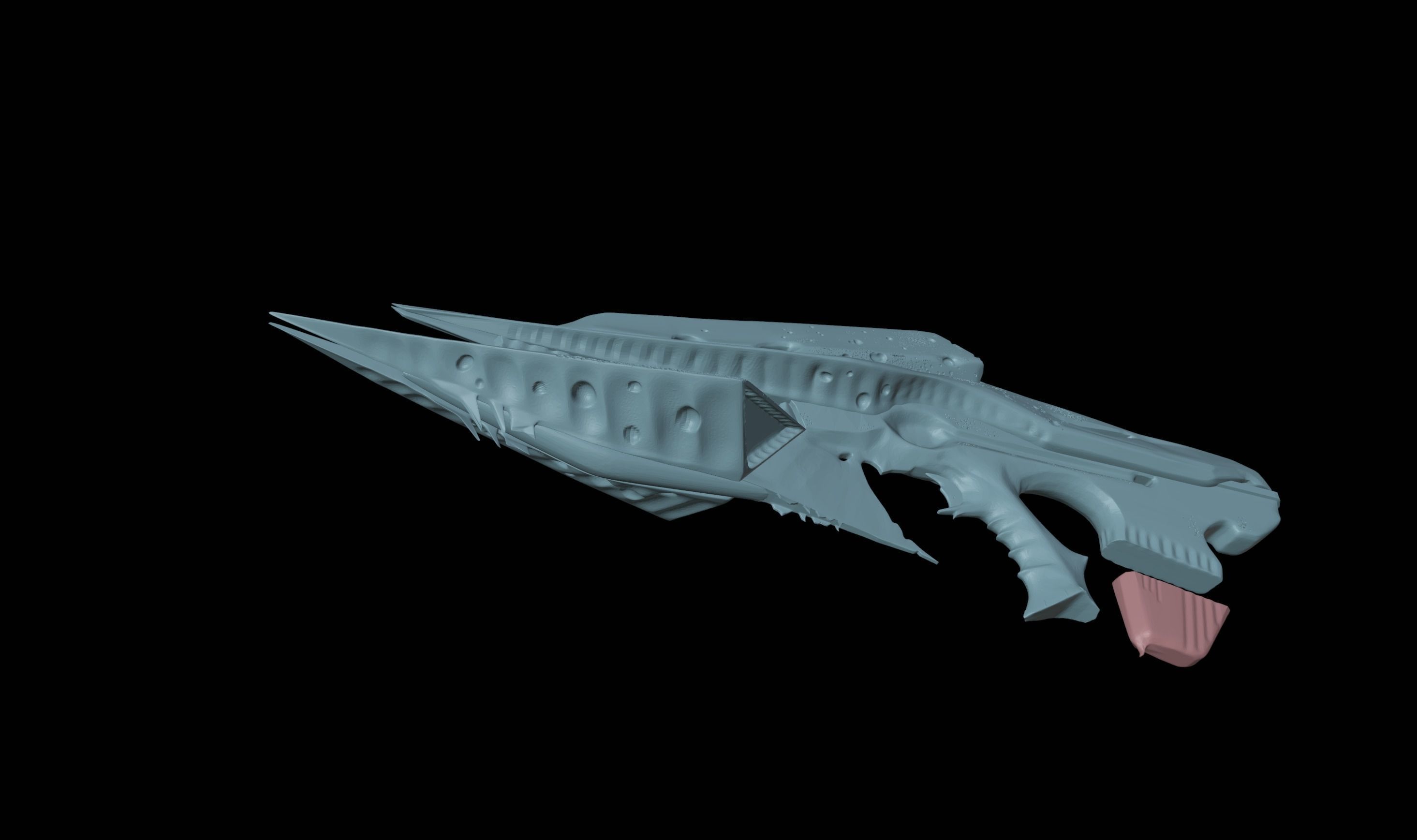 Necrochasm High Detail Life Size 3D Model From Destiny 3D model 3D ...