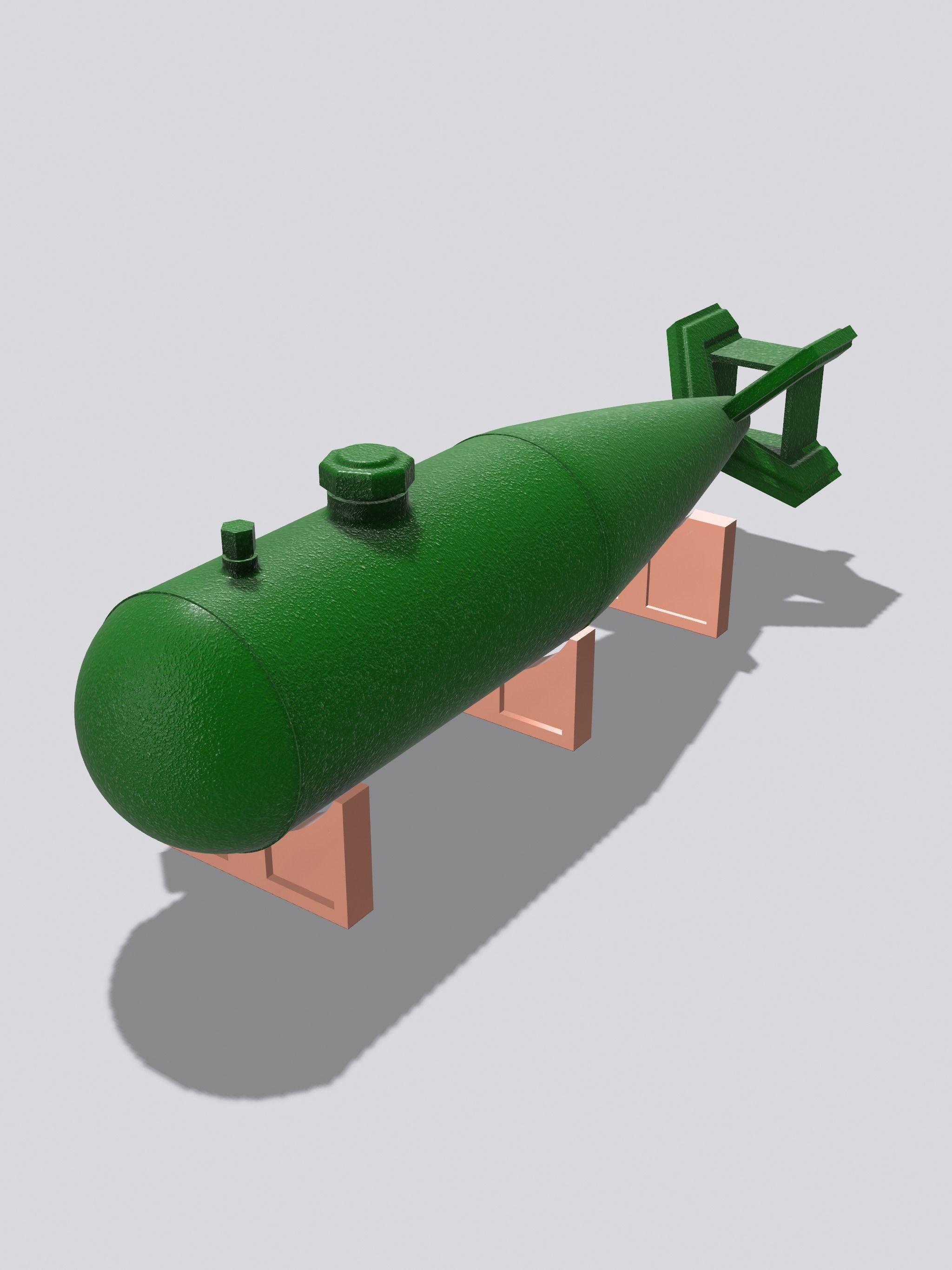 Rat Rod Hot Rod Fuel Tank WW1 WW2 plane inspired 3D model 3D printable ...