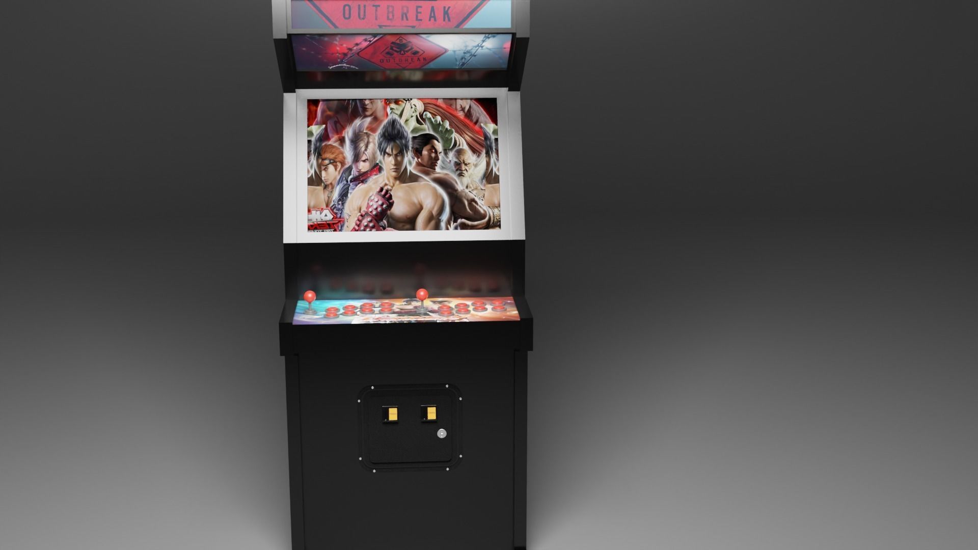 Arcade Games Machine 3D model | CGTrader