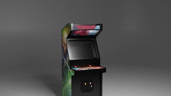 Arcade Games Machine 3D model | CGTrader