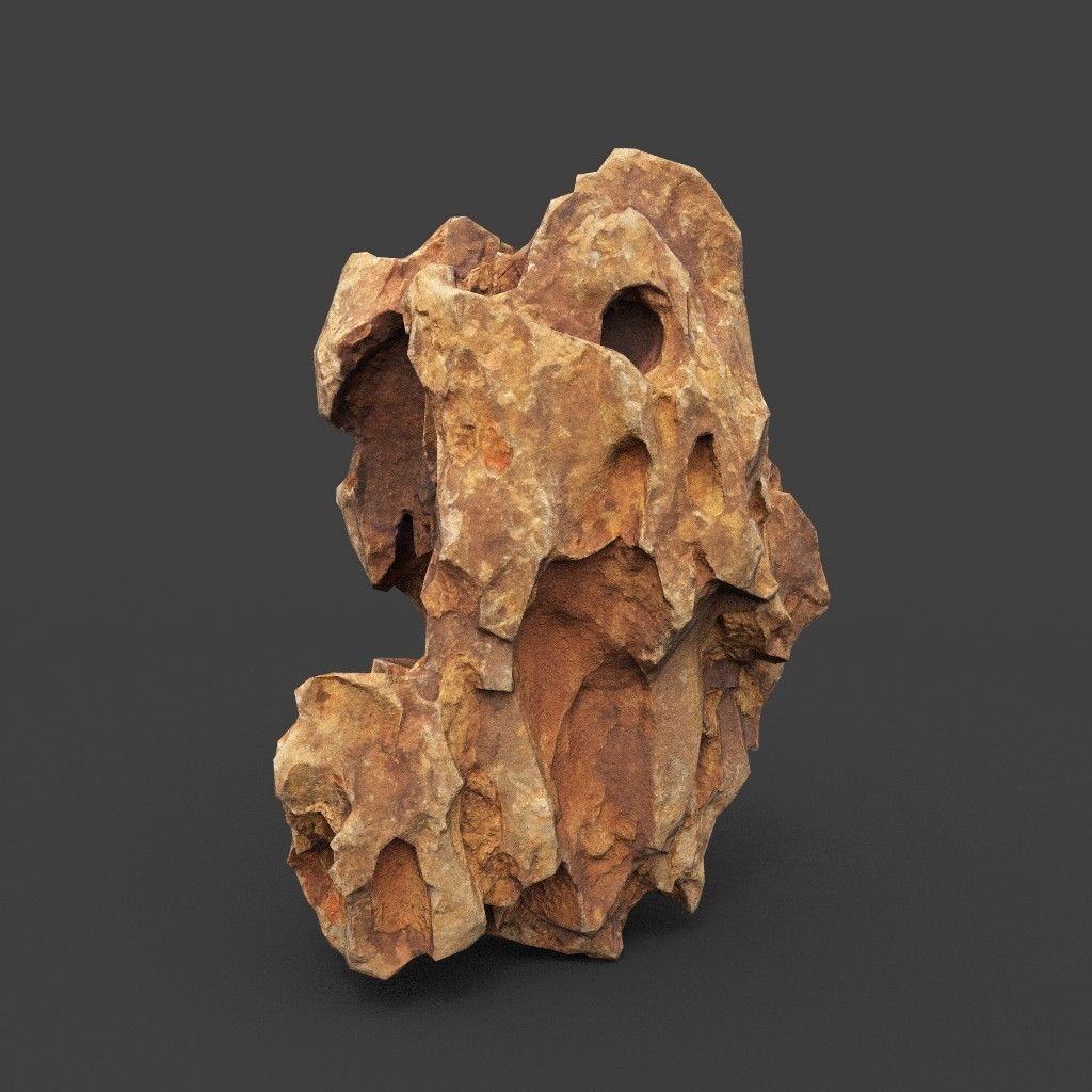 3D model Erosion Rock Photogrammetry 220726 - Ultra HD 16K Textures VR ...