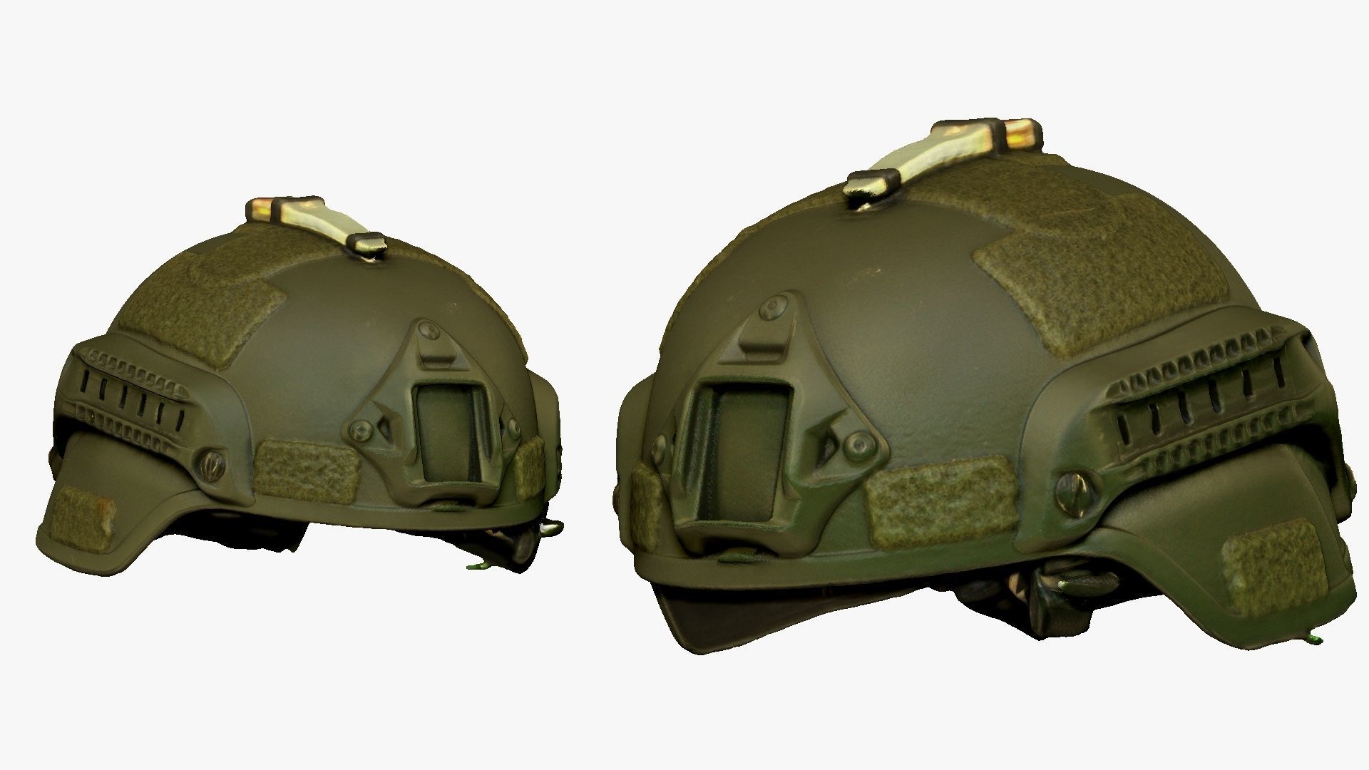 001301 army green helmet 3dp 3D model 3D printable | CGTrader