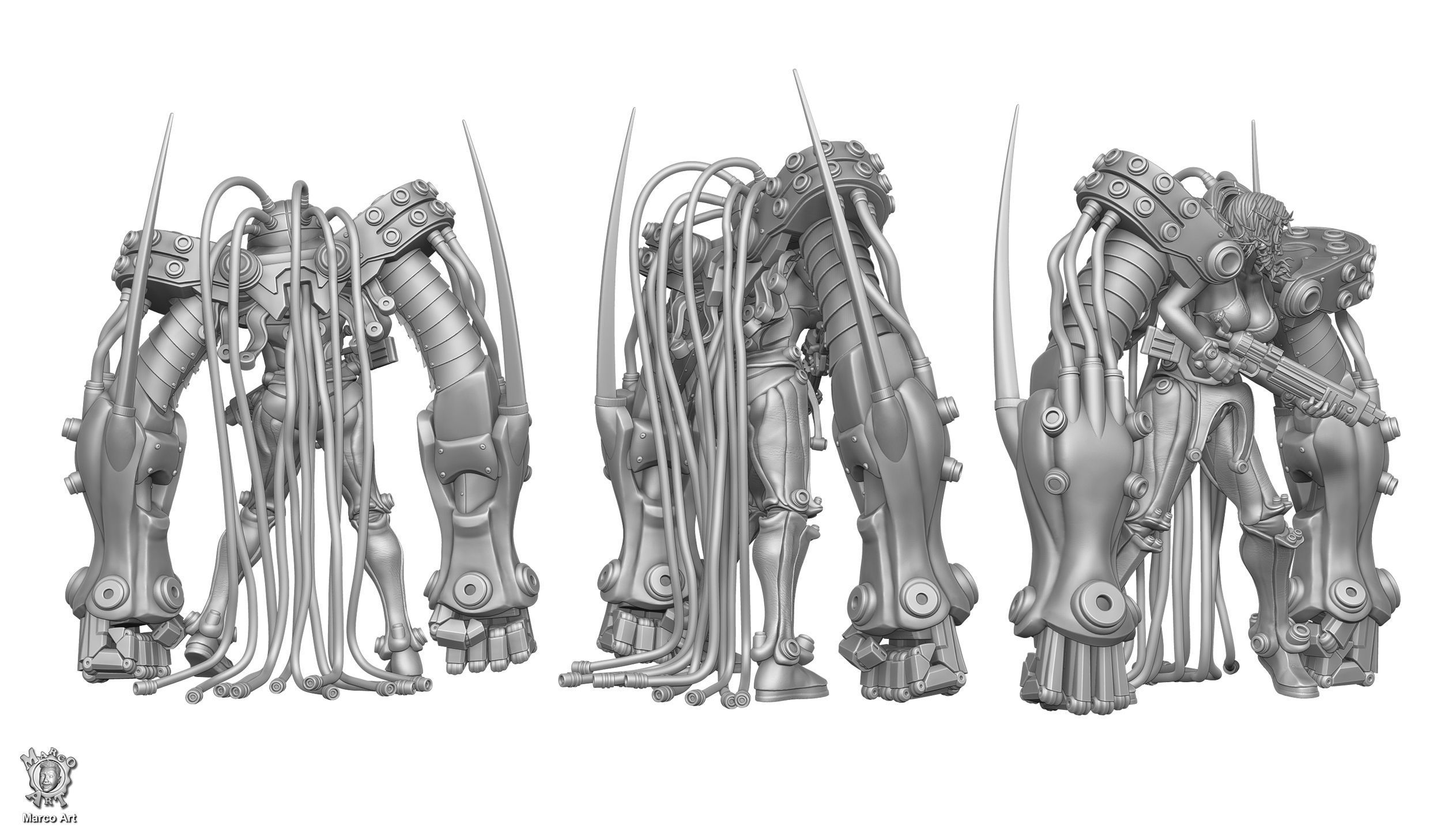 Gantz stl file 3D model 3D printable | CGTrader