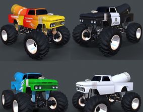 Monster truck 3D Models | CGTrader