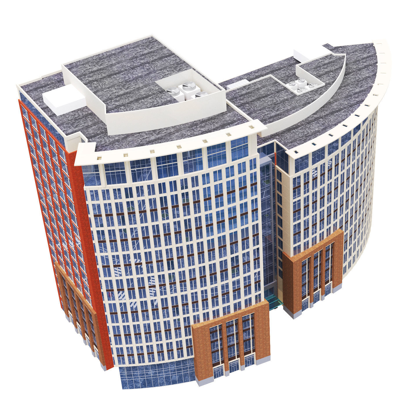 Building 2441 Eisenhower Ave Alexandria 3D model | CGTrader