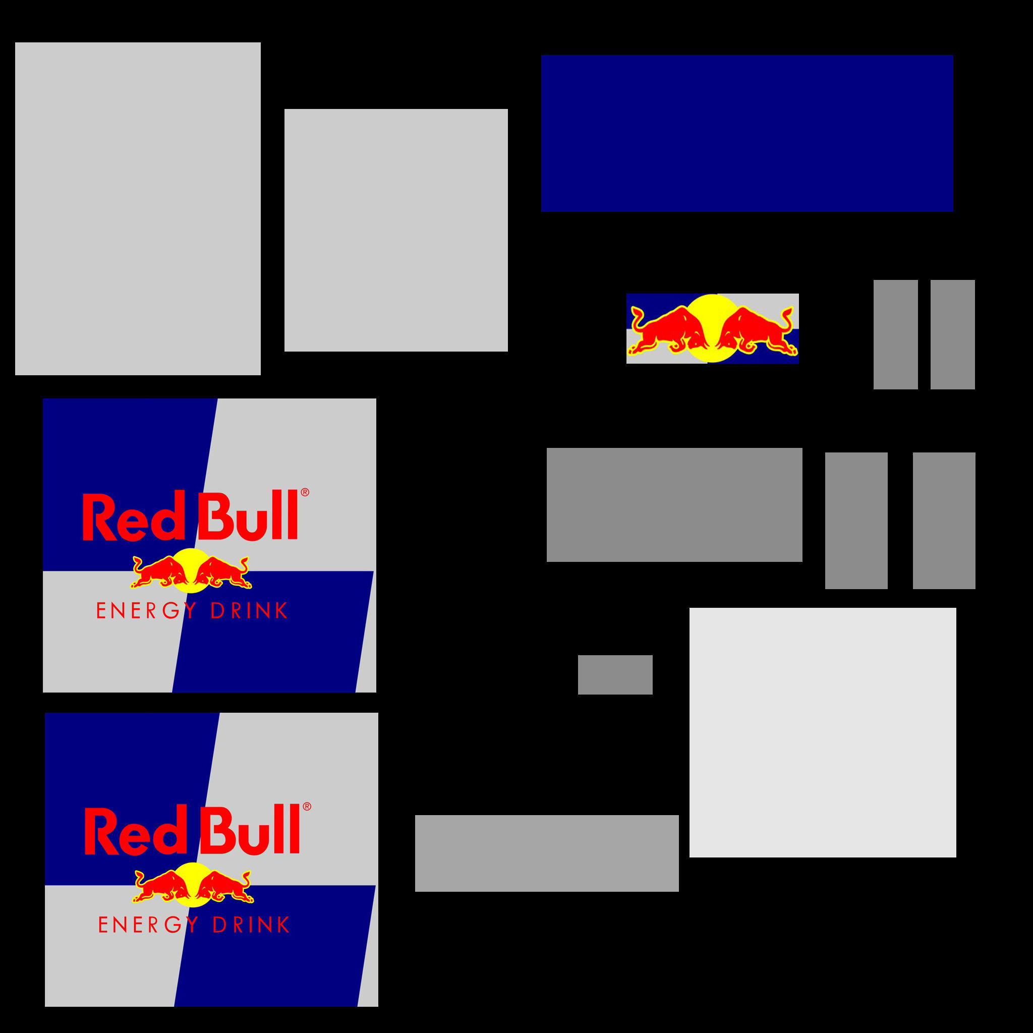 3D model 3-D red bull fridge model VR / AR / low-poly | CGTrader