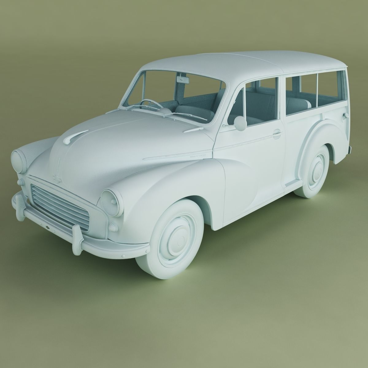 Morris Minor Traveller 3D model | CGTrader