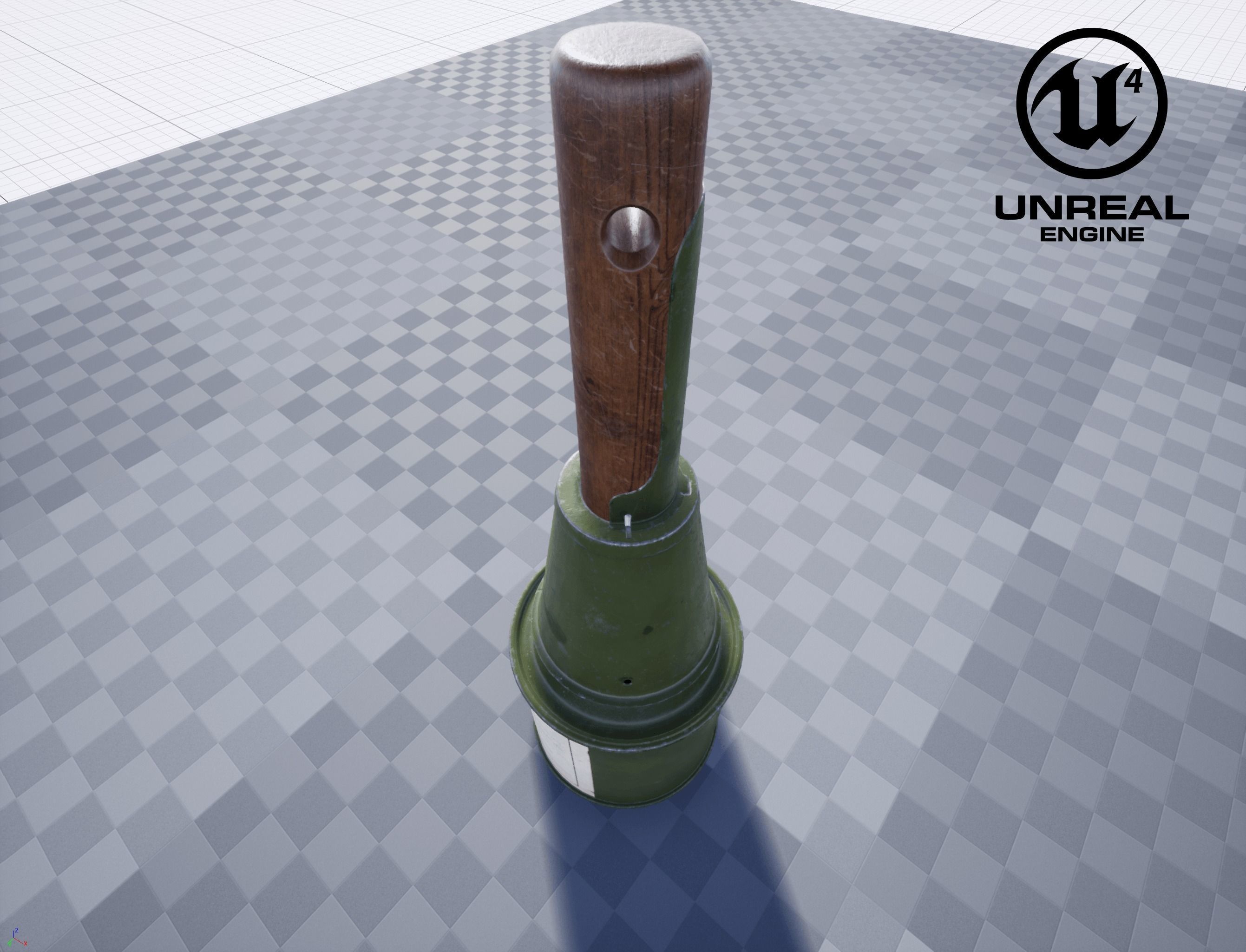 3D model RPG 43 Soviet Grenade VR / AR / low-poly | CGTrader
