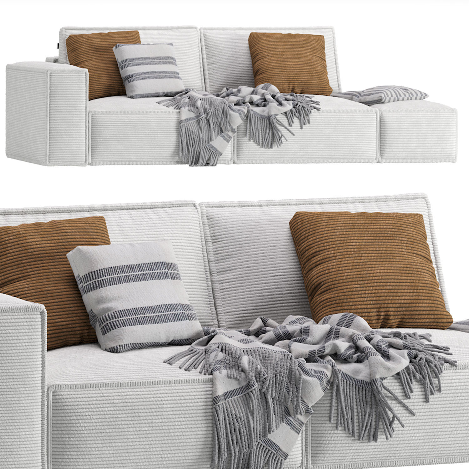 Modular Sofa Eten Gene Mint 3D model | CGTrader