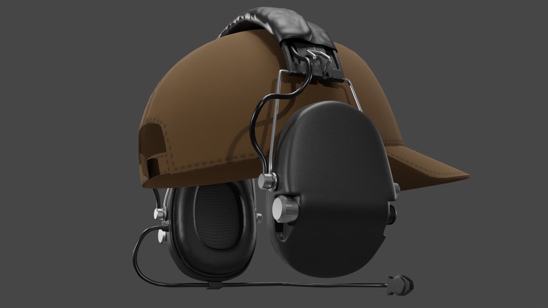 Z TAC Headset Military headphone 3D model | CGTrader
