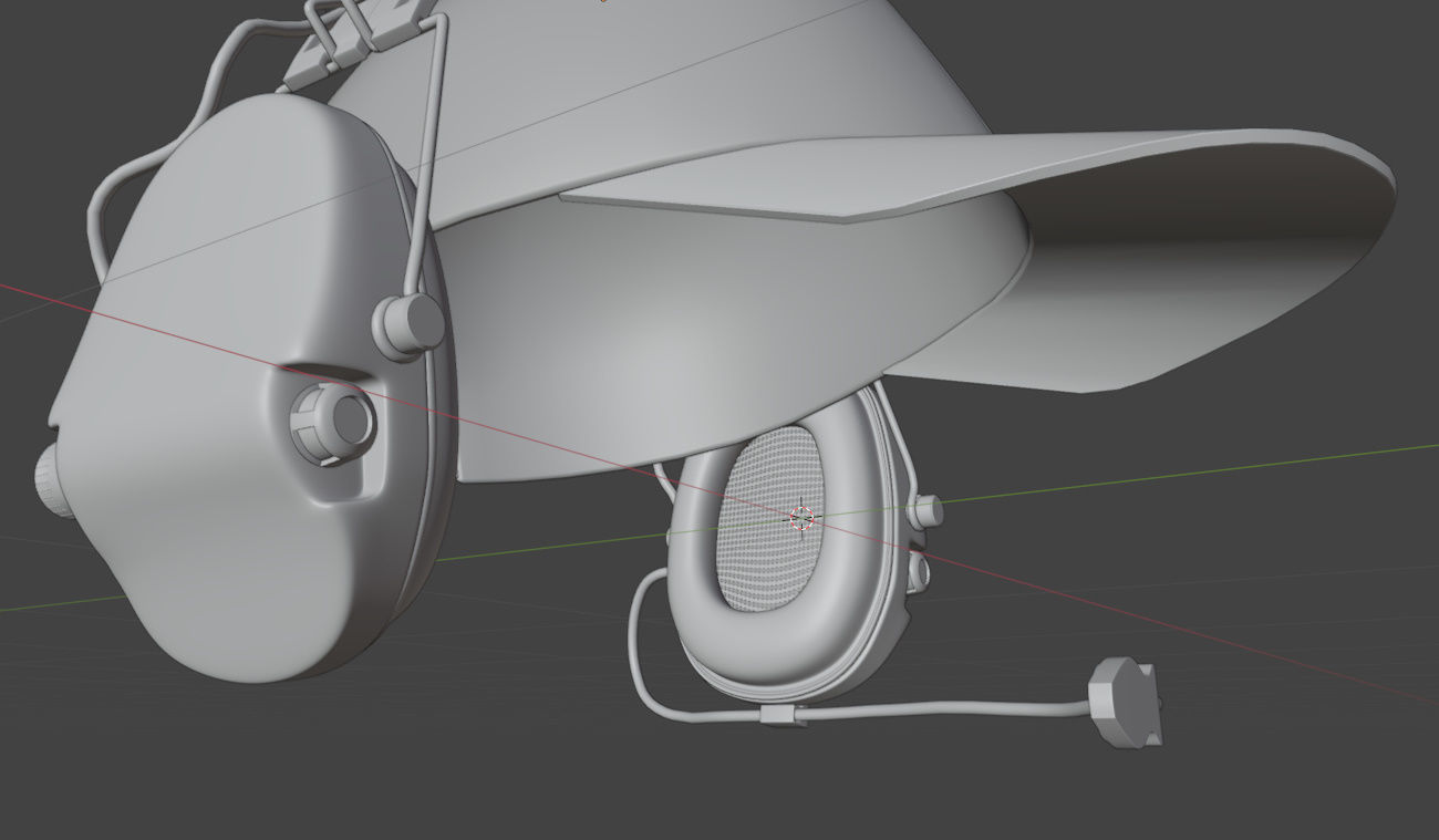 Z TAC Headset Military headphone 3D model | CGTrader