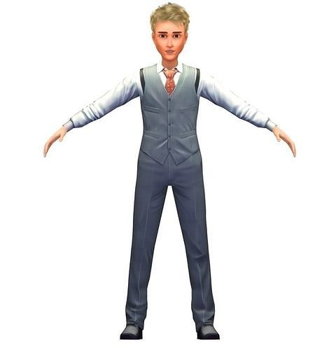 3D model Cartoon Low Poly Style Avatar 022 VR / AR / low-poly | CGTrader