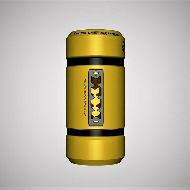 Monster Inc capsule glass screaming container 3D model 3D printable ...