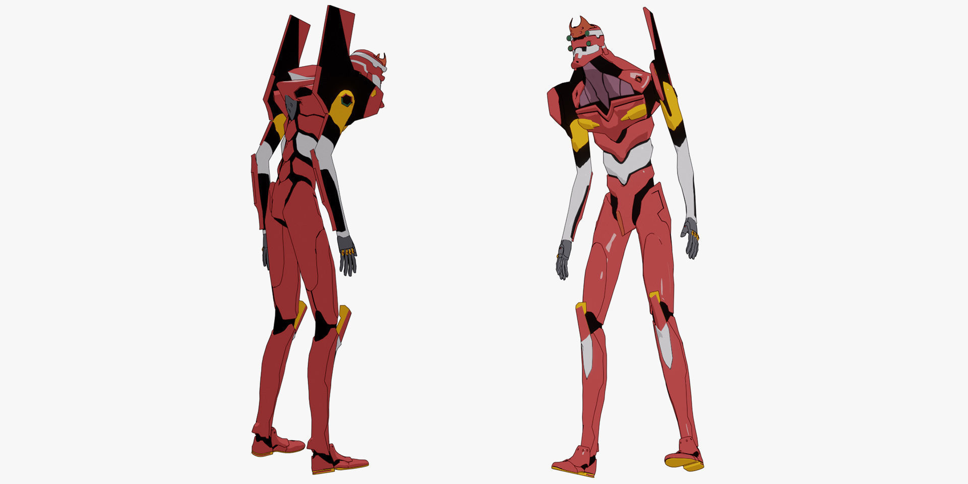 3D Model Collection Rigged Units Eva Full Pack Neon Genesis Evangelion ...