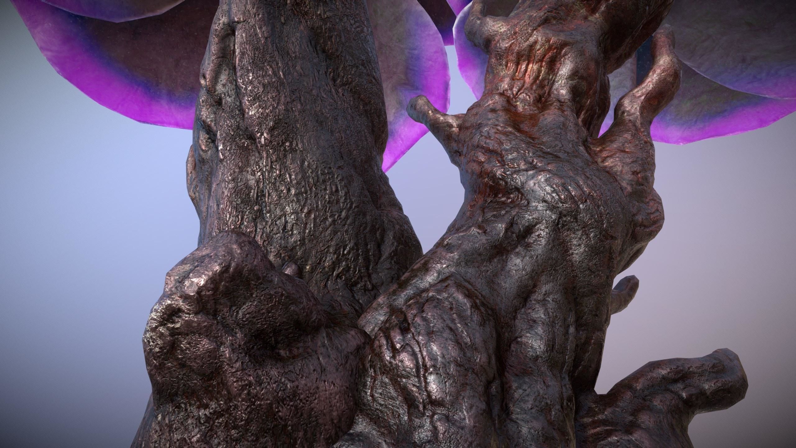 3D model Alien Fantasy Plant - Flower Tree VR / AR / low-poly | CGTrader