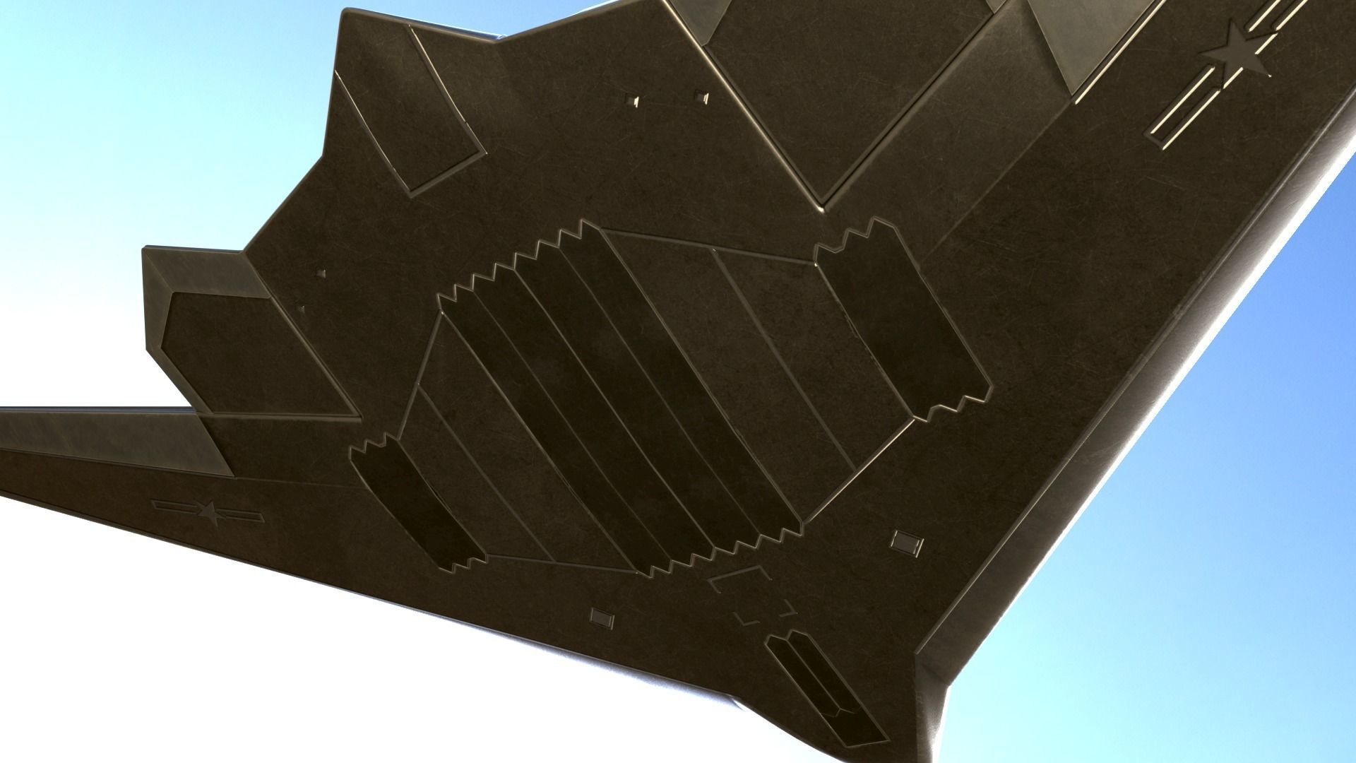 H20 bomber 3D model rigged | CGTrader