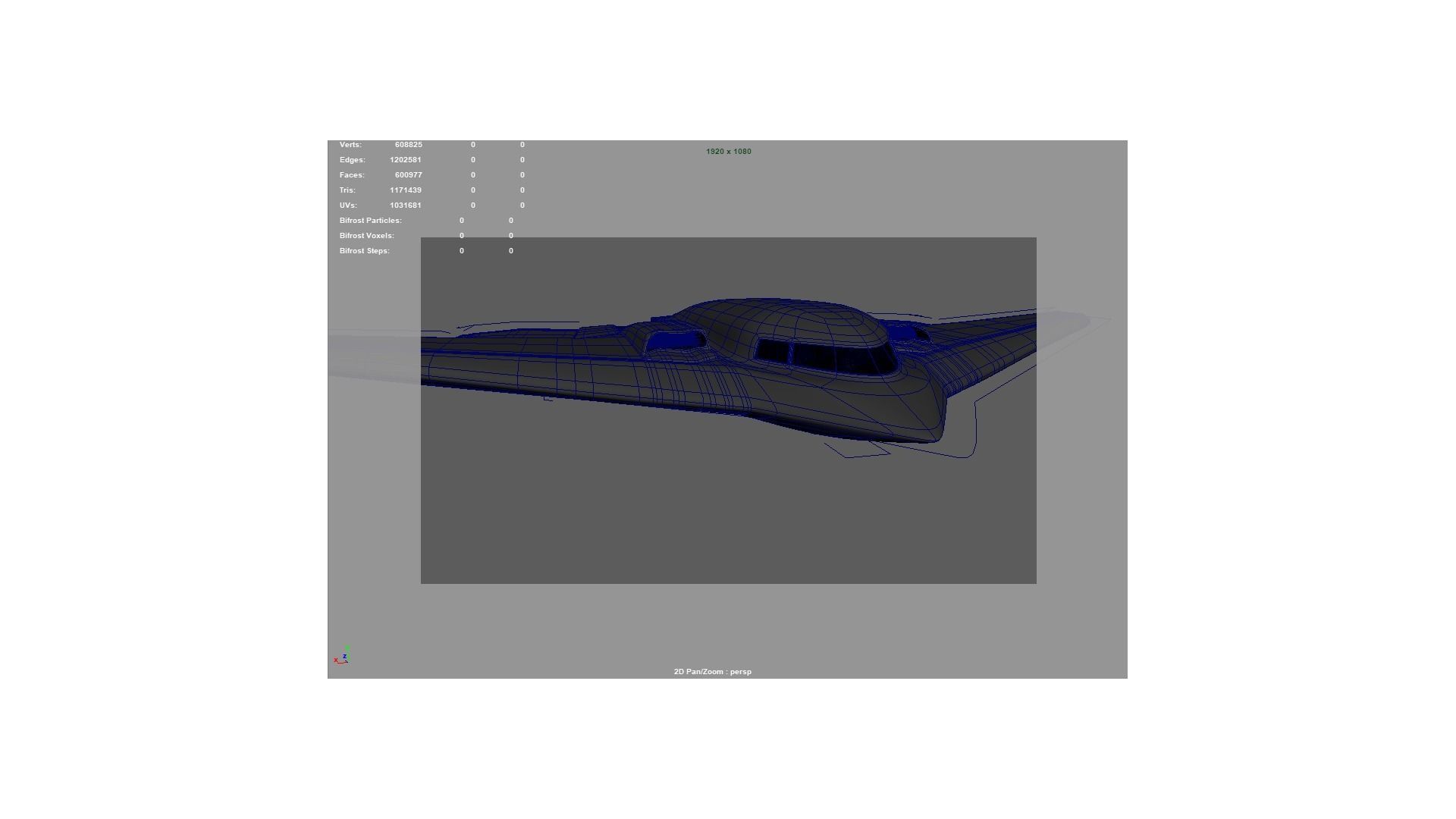 H20 bomber 3D model rigged | CGTrader