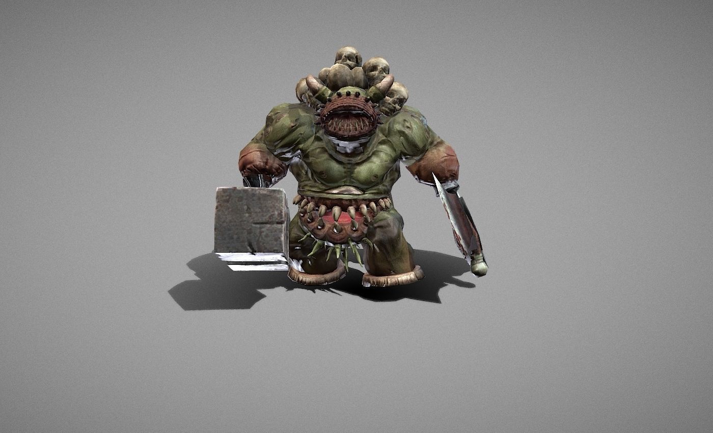 3D model Cyclops Myth VR / AR / low-poly | CGTrader