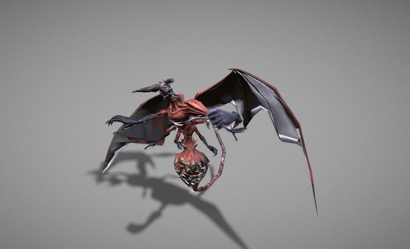 3D model Lesser Demon Myth VR / AR / low-poly | CGTrader