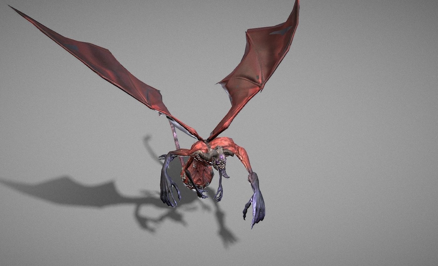 3D model Lesser Demon Myth VR / AR / low-poly | CGTrader