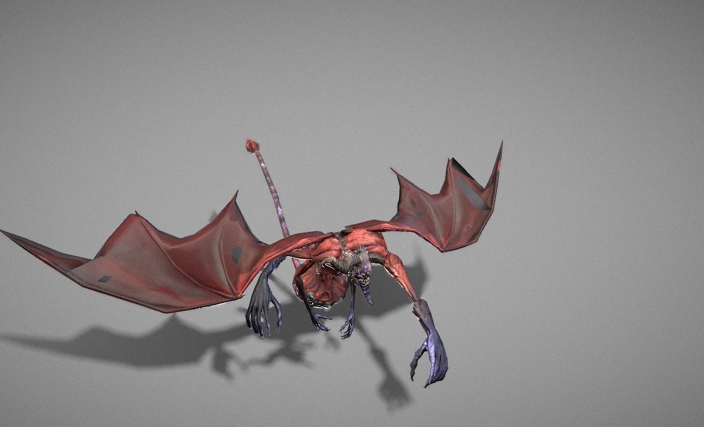 3D model Lesser Demon Myth VR / AR / low-poly | CGTrader