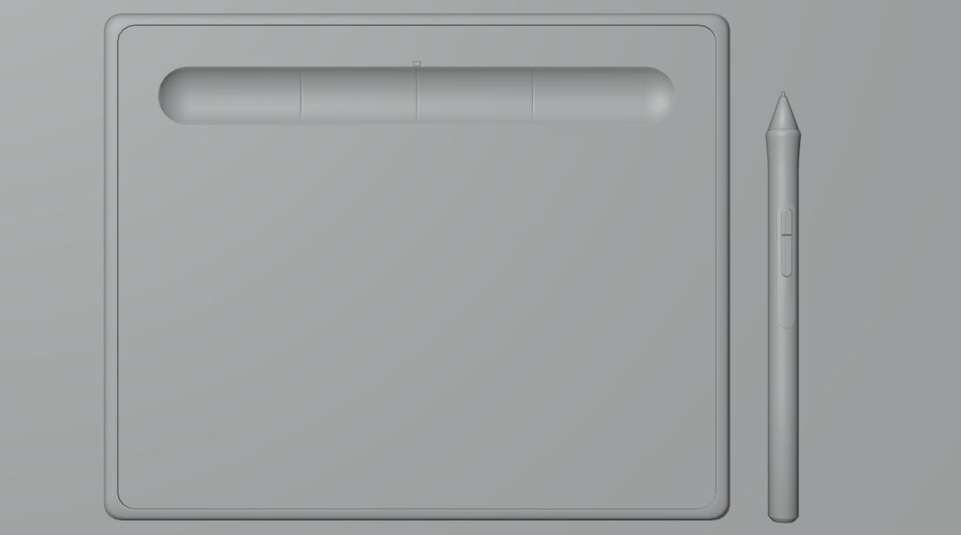 Drawing Tablet 3D model | CGTrader