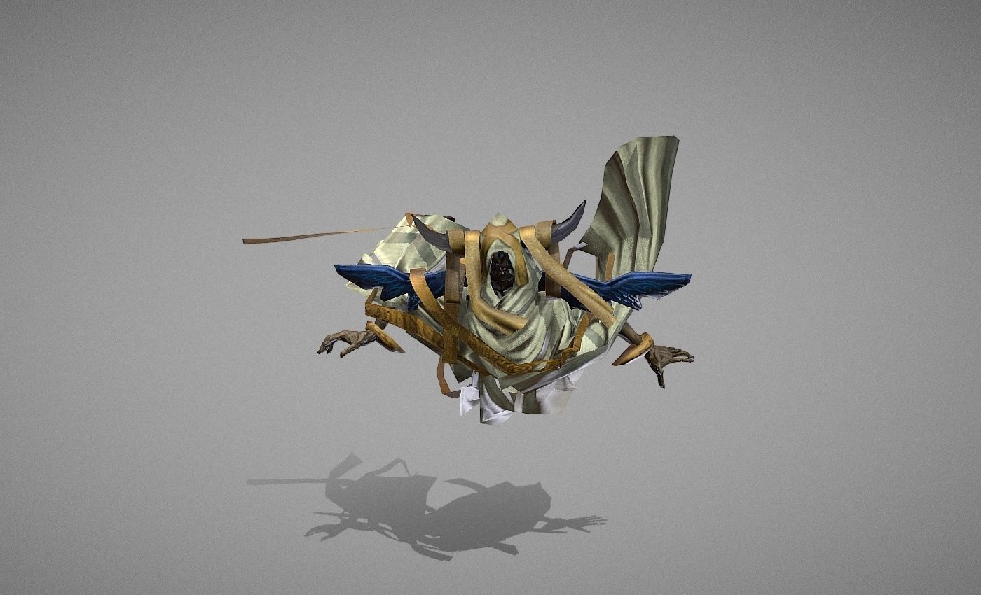 3D model Guardian Necromancer VR / AR / low-poly | CGTrader