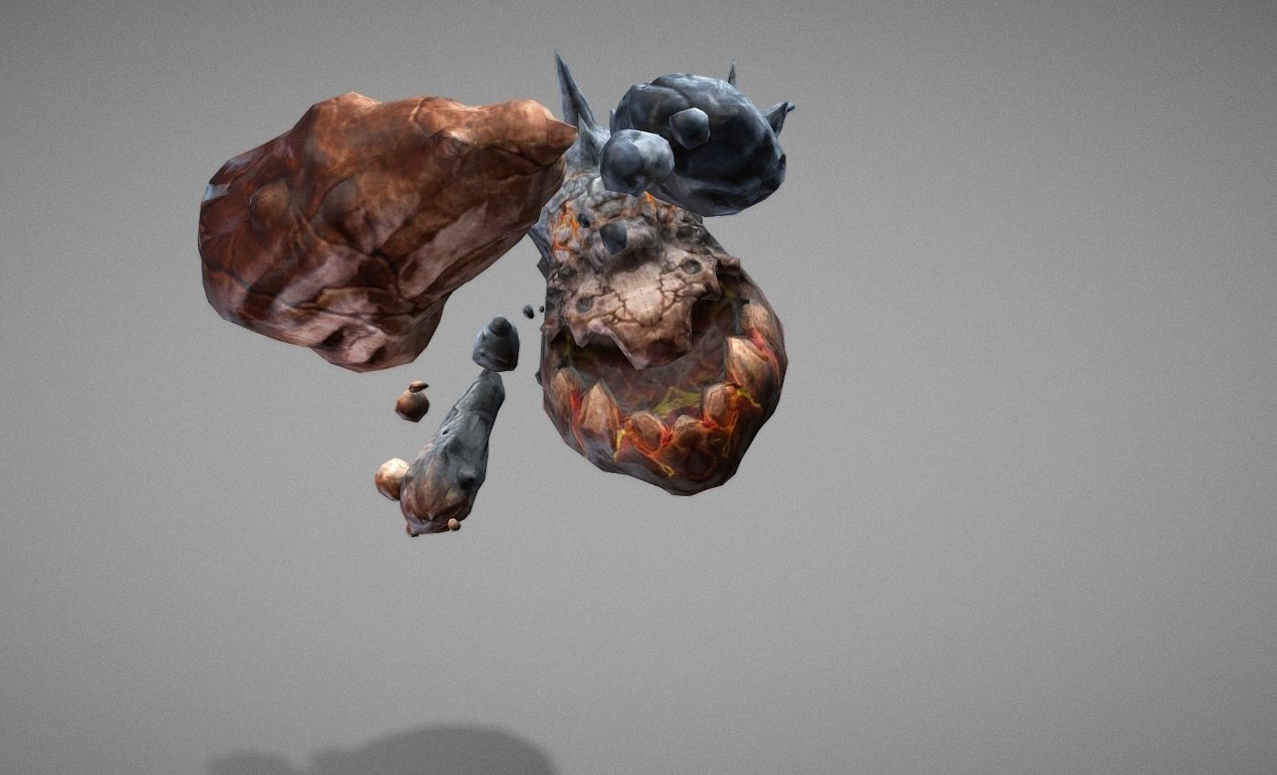 3D model Rock Giant VR / AR / low-poly | CGTrader