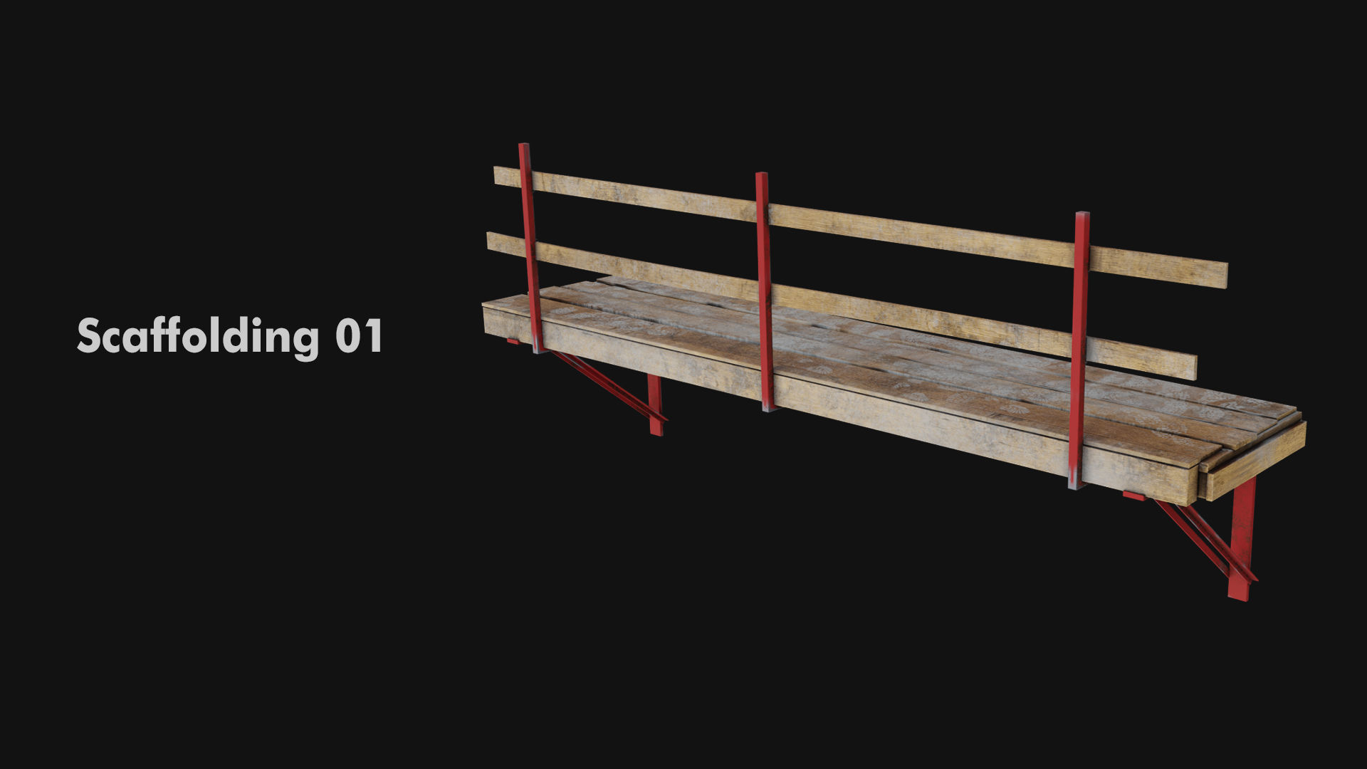 3D model Industrial kitbash volume 01 Construction site and buildings ...