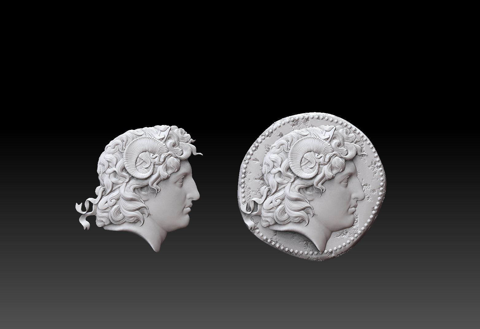Alexander the Great 3D model 3D printable | CGTrader