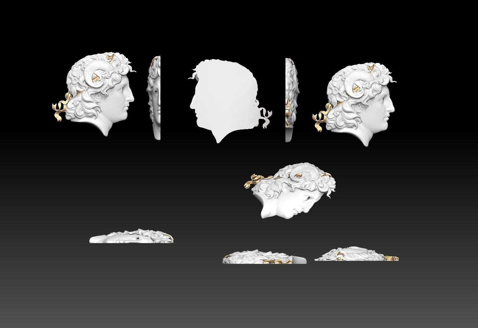 Alexander the Great 3D model 3D printable | CGTrader