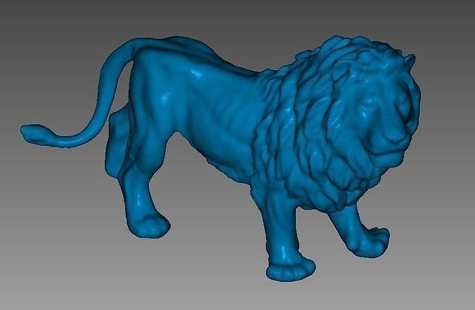 LION Scan 3D model | CGTrader
