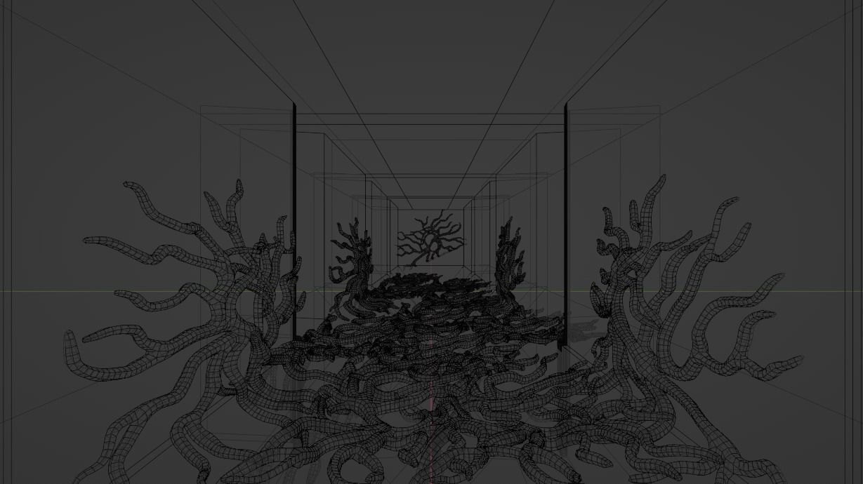 Stranger Things Hawkins lab hallway 3D model | CGTrader