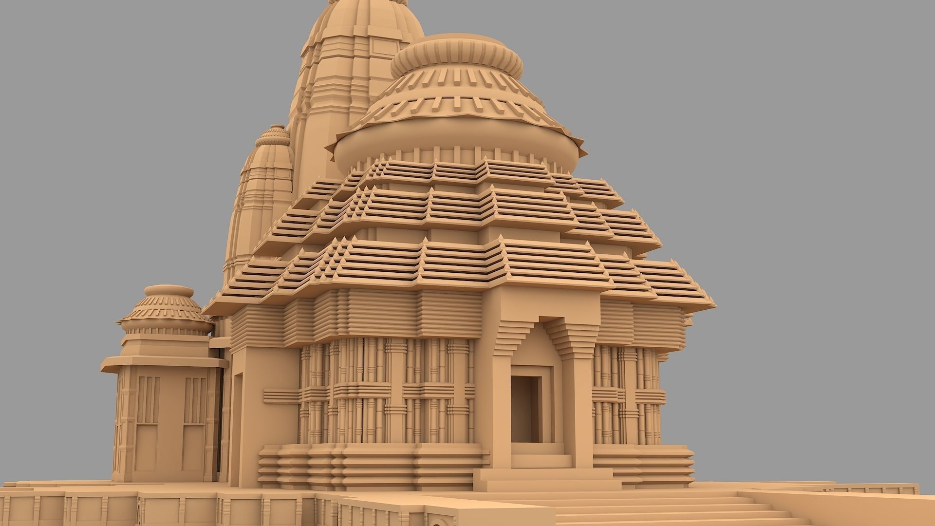 Konark Sun Temple 3D model | CGTrader