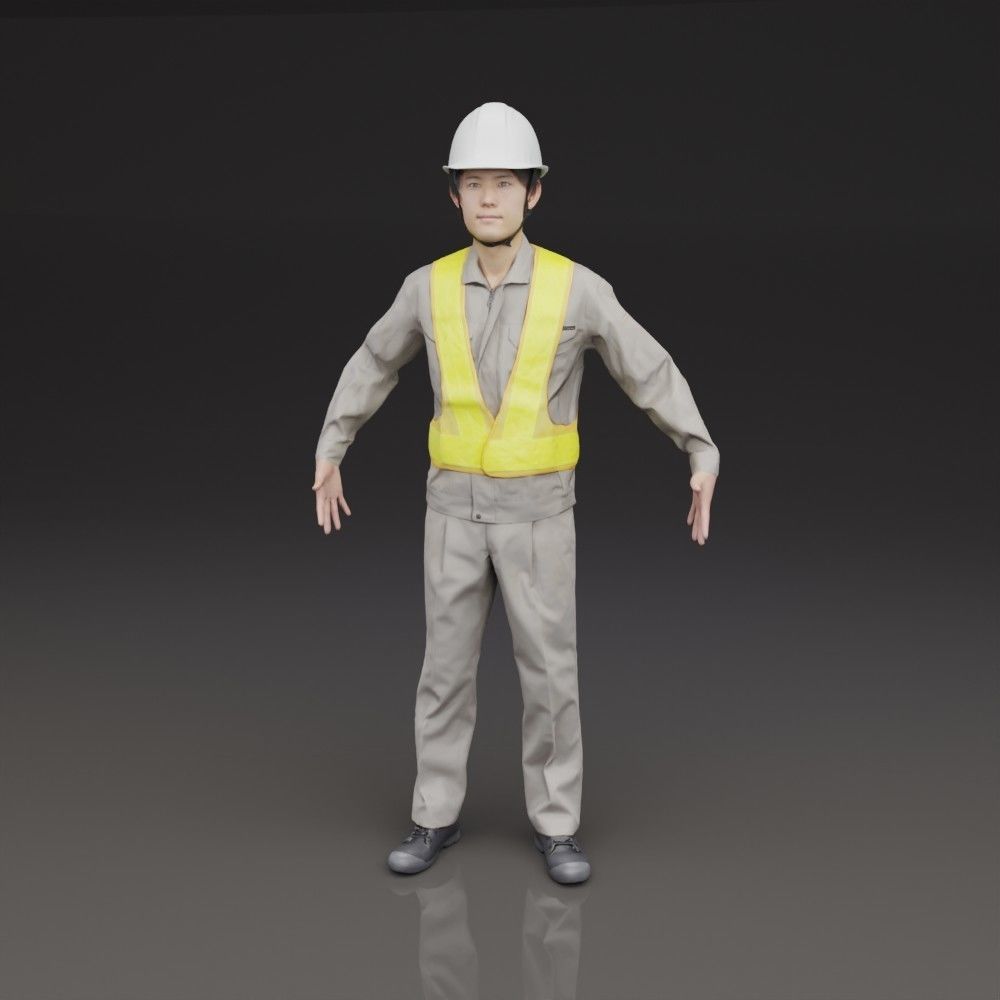 3D model Animated 3D-Operator 136HiroE10 VR / AR / low-poly | CGTrader