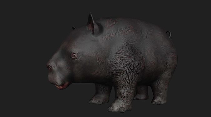3D model Alien Pig Low-poly VR / AR / low-poly | CGTrader