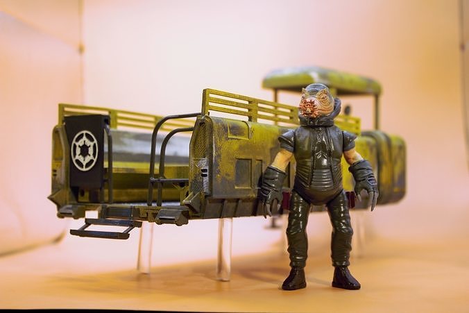 Sw obiwan Freck and yellow truck 3D model 3D printable | CGTrader