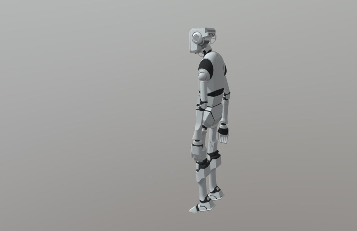 3D model Stray Droid VR / AR / low-poly | CGTrader