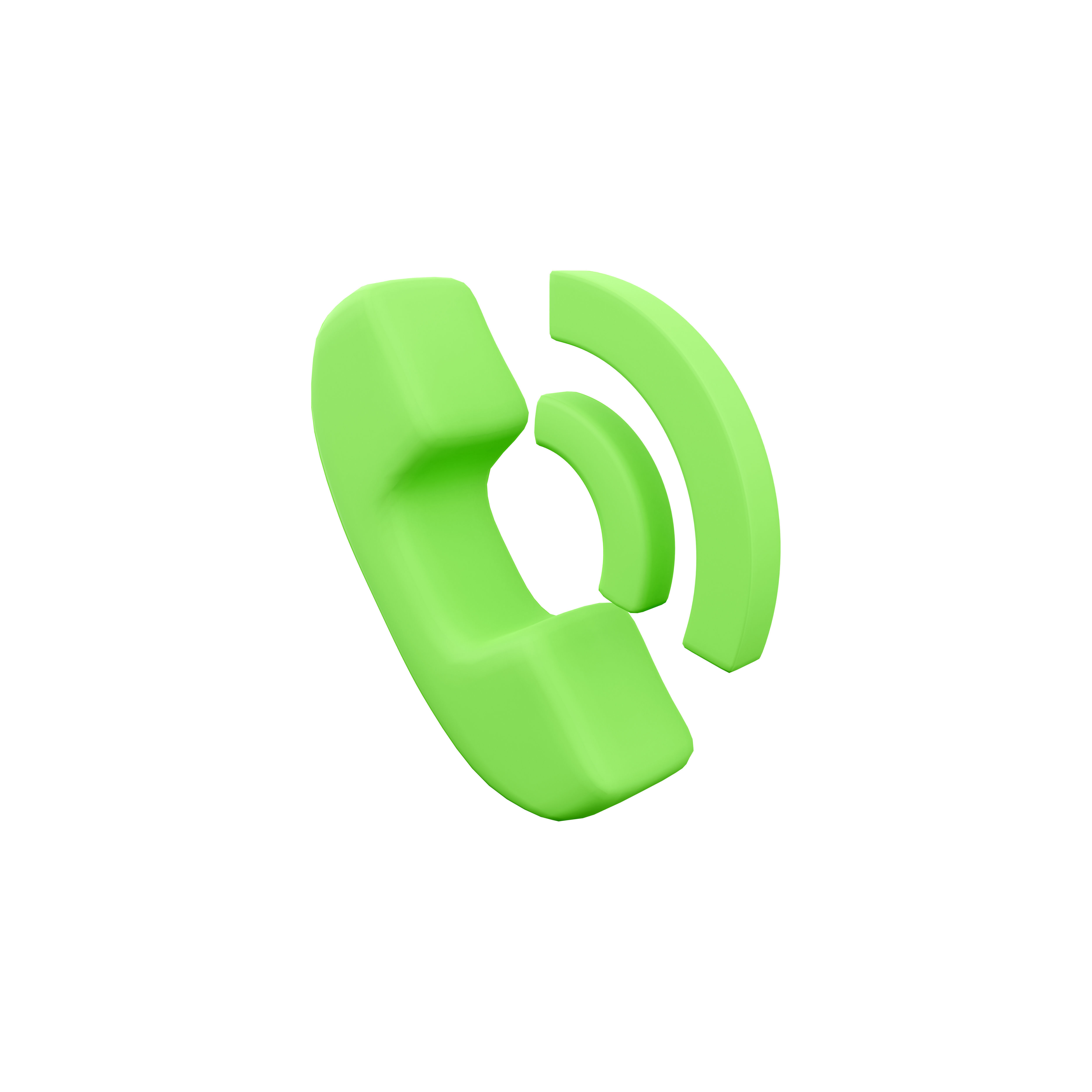 3d Phone icon 3D model | CGTrader