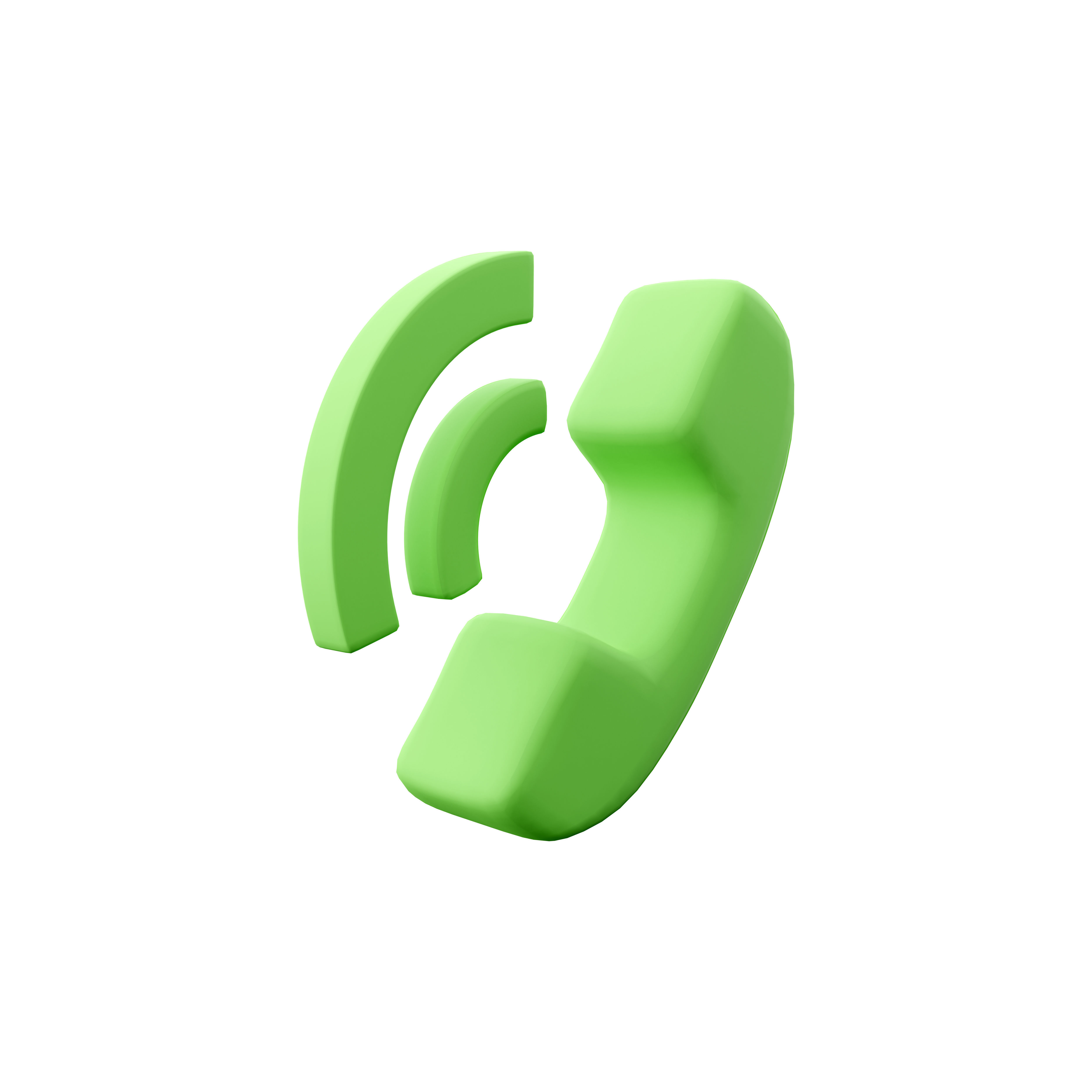 3d Phone icon 3D model | CGTrader