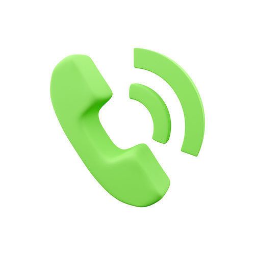 3d Phone icon 3D model | CGTrader