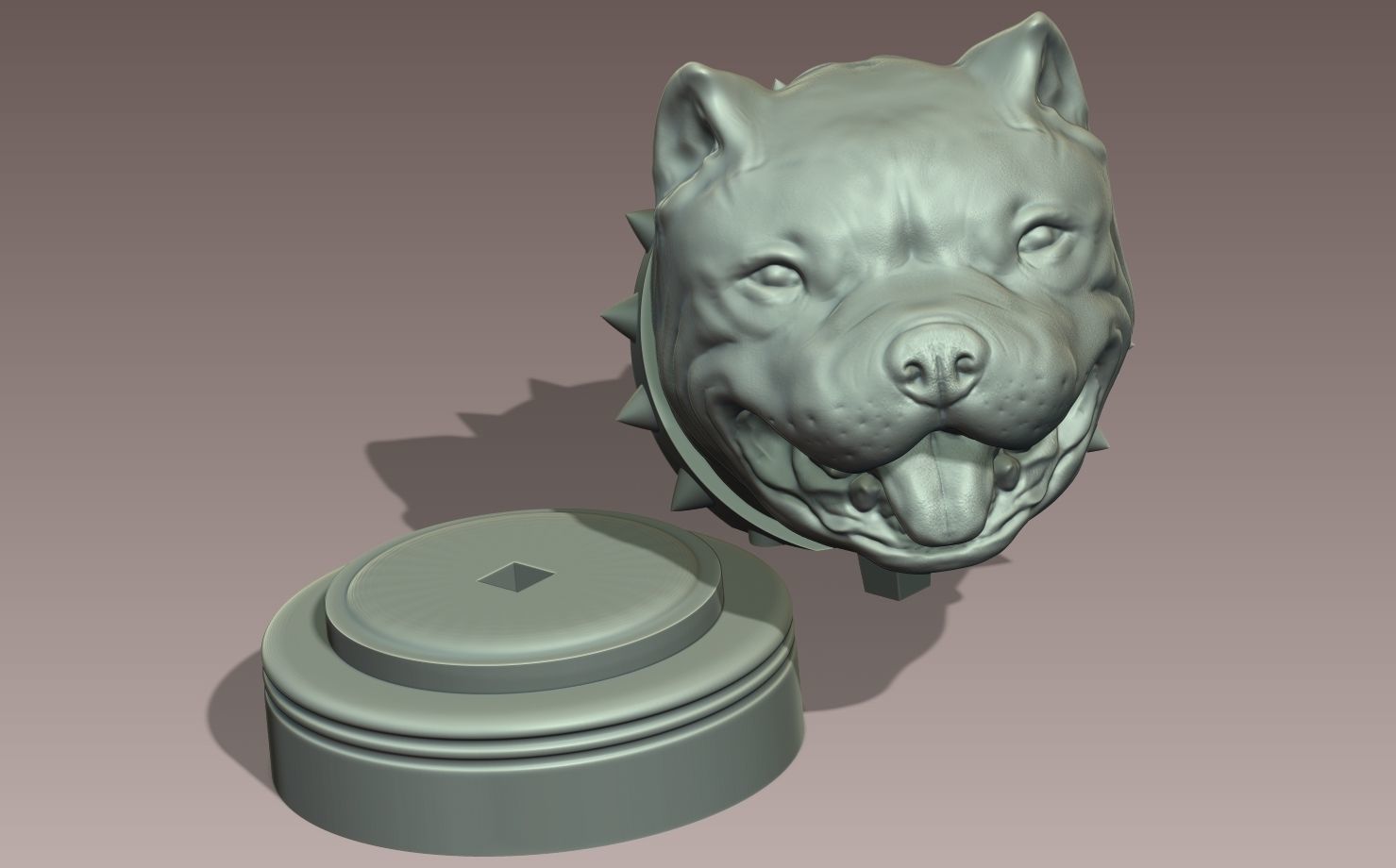 American Bully 3D model 3D printable | CGTrader