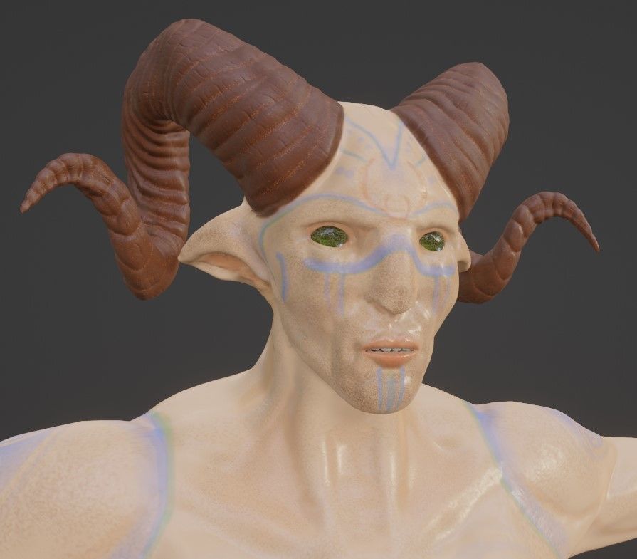 Satyr Character 3D model | CGTrader