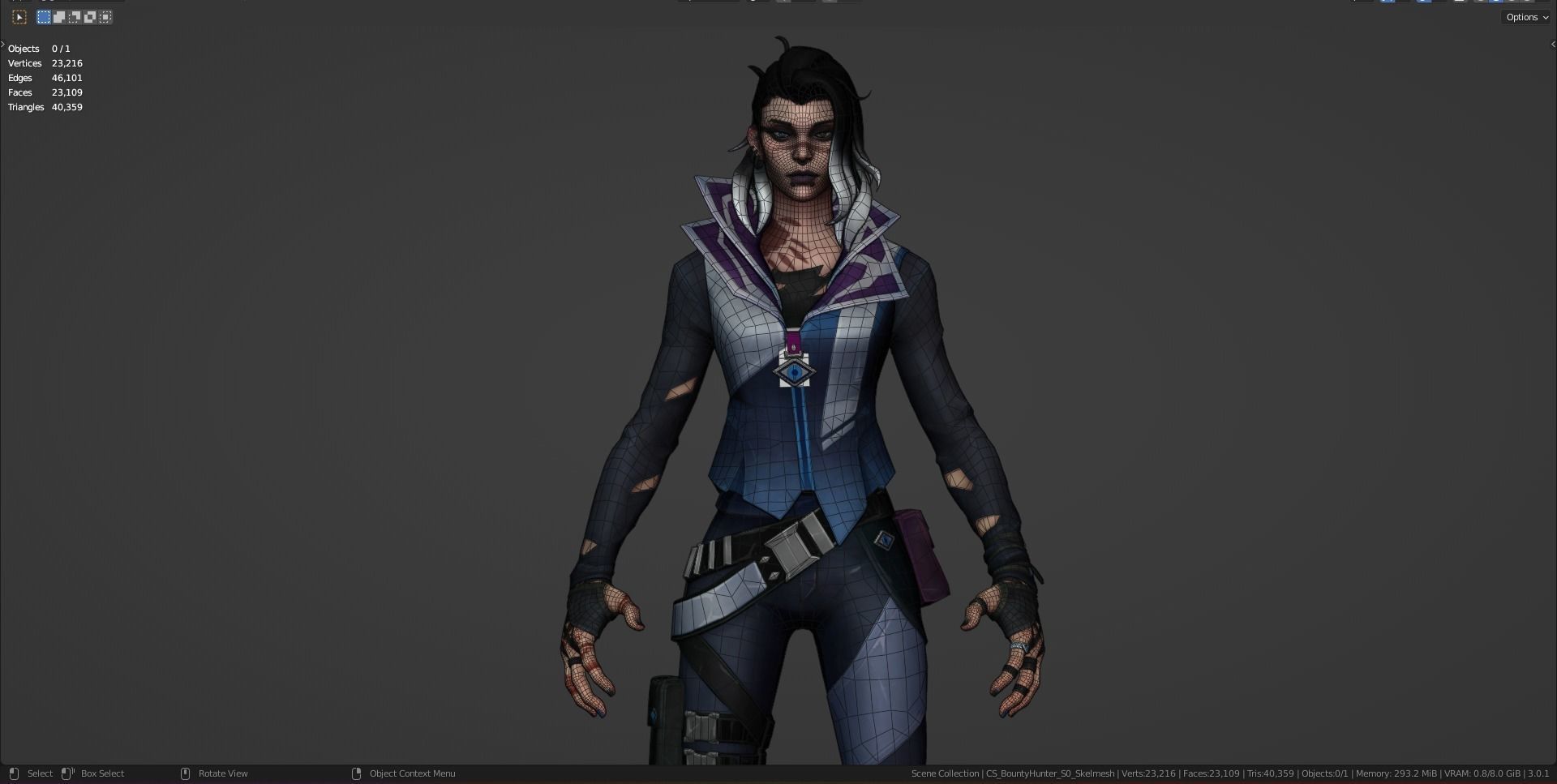 Fade Valorant Character Rig Blender 3D model rigged | CGTrader