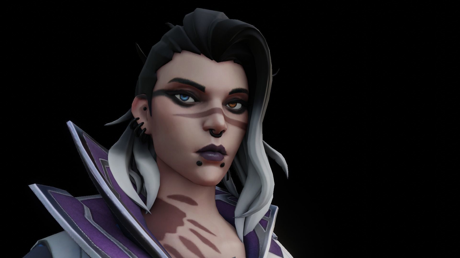 Fade Valorant Character Rig Blender 3D model rigged | CGTrader